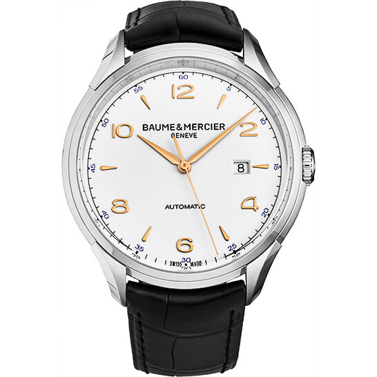 Baume et Mercier Clifton Automatic Silver Dial Men's Watch M0A10365 ...