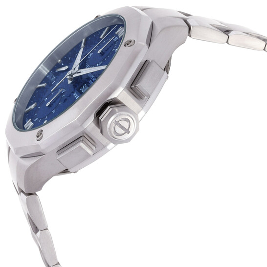 Baume Et Mercier Riviera Chronograph Automatic Blue Dial Men's Watch ...