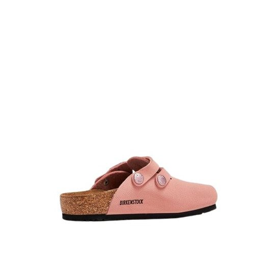 Birkenstock Kids Pink Clay Kay Birko-Flor Birkibuc Clogs, Brand Size 32 ...