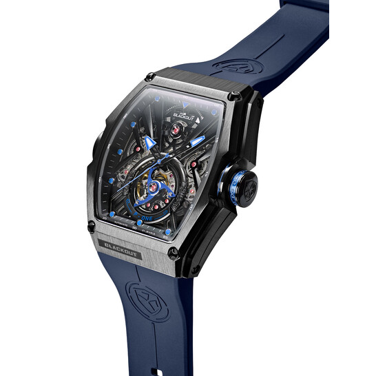 Blackout P-One Automatic Blue Dial Men's Watch WATPONBLU001 - Watches ...