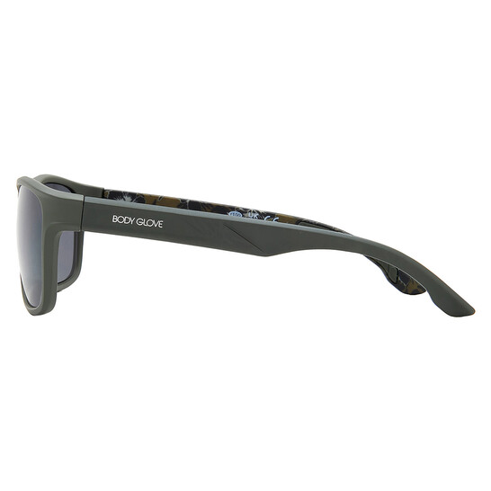 Body Glove BG 25 402 GRN HYD Smoke Rectangular Unisex Sunglasses ...