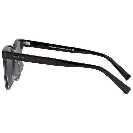 Bolon Quinn Dark Grey Square Men's Sunglasses BL3020 C12 BL3020 C12 52 ...