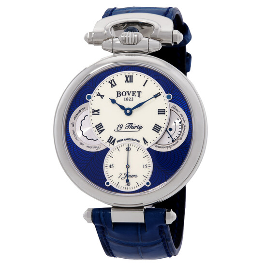 Bovet 19Thirty Hand Wind Men's Watch NTS0104 - Watches, 19Thirty - Jomashop