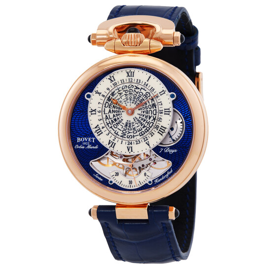 Bovet Orbis Mundi Hand Wind Men's Watch NTHU022 - Watches, Orbis Mundi ...