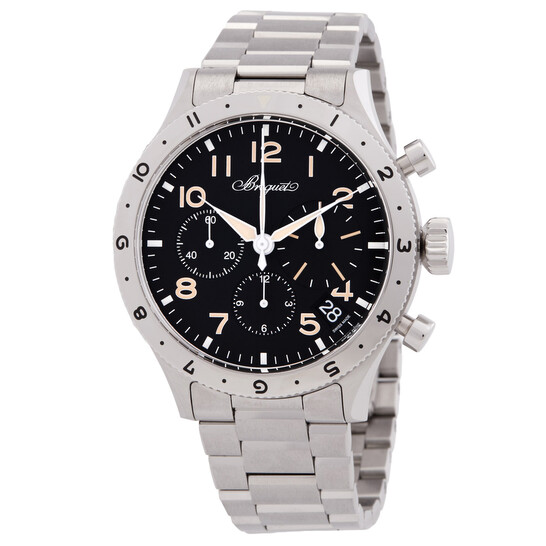 Breguet Type XX Chronograph Automatic Black Dial Men's Watch ...