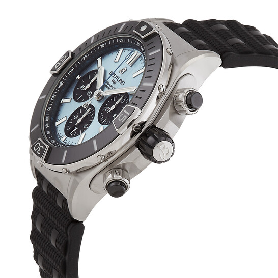 breitling ice blue chronomat