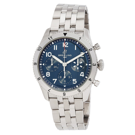 Breitling ClASSIC AVI 42 Vought F4U Corsair Chronograph Automatic Blue ...