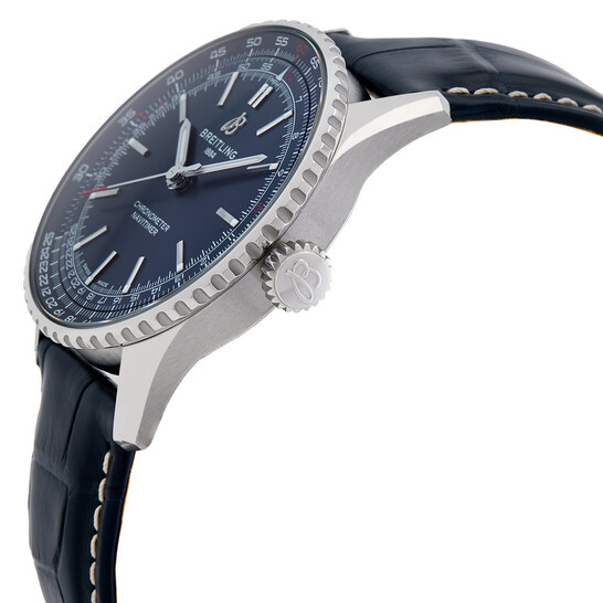 breitling navitimer blue