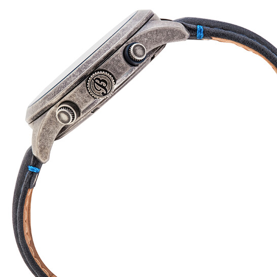 Brooklyn Watch Co. Stuyvesant Quartz Blue Dial Men's Watch BW-8128-SQ ...