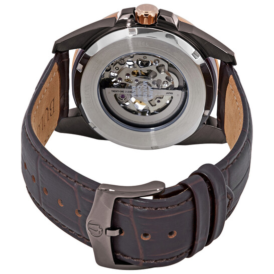 Bulova Classic Automatic Skeleton Dial Men's Watch 98A165 042429542495 ...