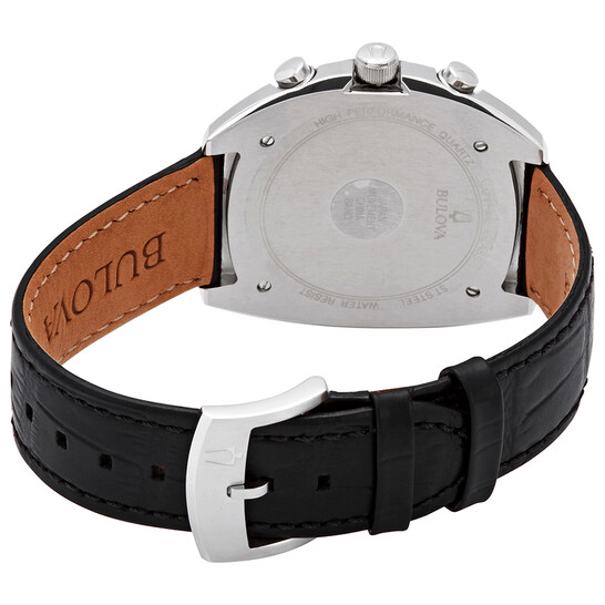 Bulova Curv Chronograph Dark Grey Dial Men's Watch 98A155 042429541344 ...