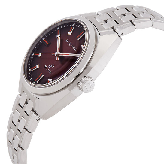 Bulova Jet Star Quartz Red Dial Men's Watch 96B401 042429594173 ...
