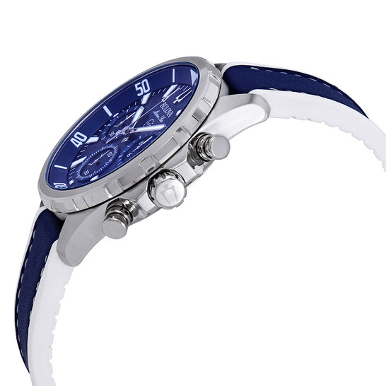 Bulova Marine Star Chronograph Blue Dial Men's Watch 96B287 ...