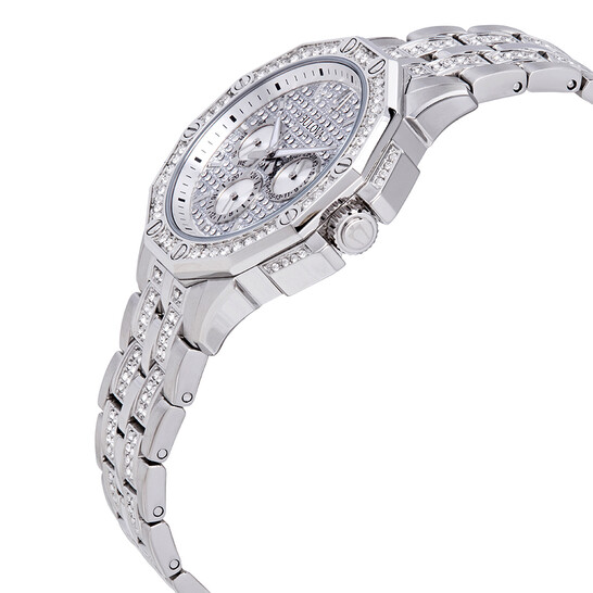 Bulova Multifunction Crystal Pave Dial Men's Men's Watch 96C134 ...