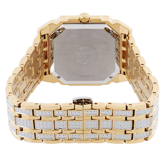 Bulova Octava Quartz Crystal Silver Dial Men's Watch 98A295 ...