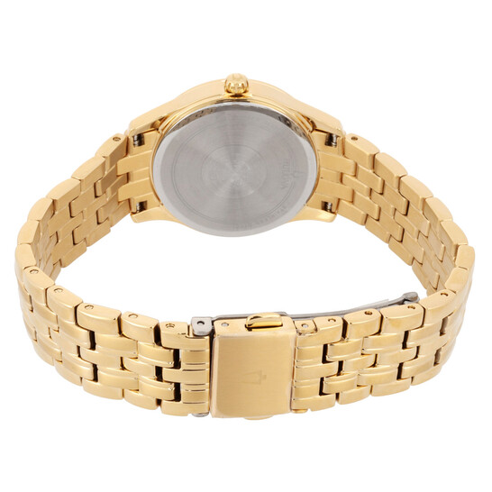 Bulova Quartz Gold-tone Dial Ladies Watch 97L168 042429587618 - Watches ...