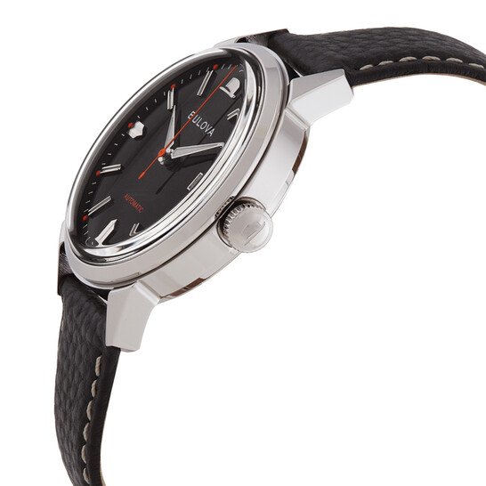 Bulova Summer Wind Frank Sinatra Automatic Black Dial Men's Watch ...