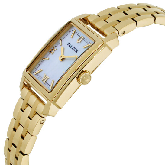 Bulova Sutton Quartz Mother of Pearl Dial Ladies Watch 97L177 ...