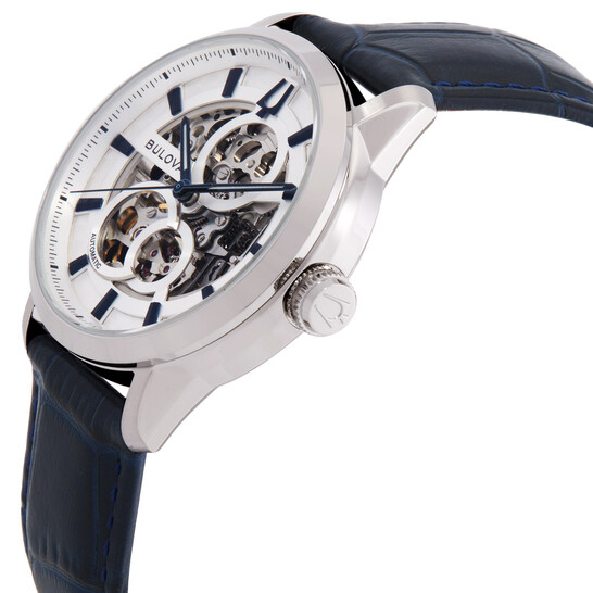 Bulova Sutton Silver-tone Dial Men's Watch 96A330 042429605268 ...
