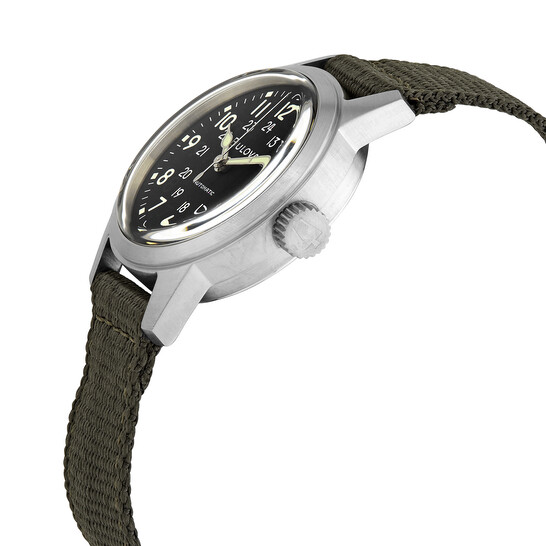 Bulova VWI Special Edition HACK Automatic Black Dial Men's Watch 96A259 ...