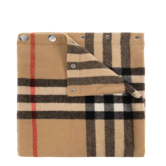 Burberry Archive Beige Vintage Check-Pattern Cashmere Snood 8083273 ...