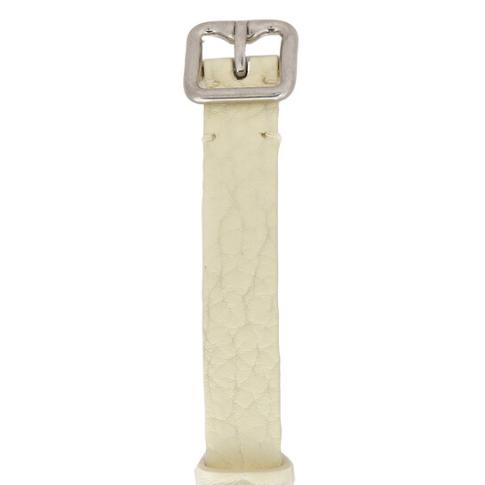 Burberry B Buckle Leather Belt, Size Medium 8081807 - Jomashop