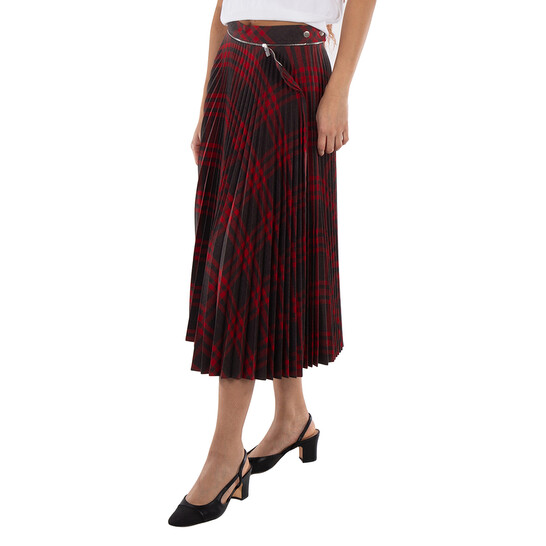 burberry pattern skirt