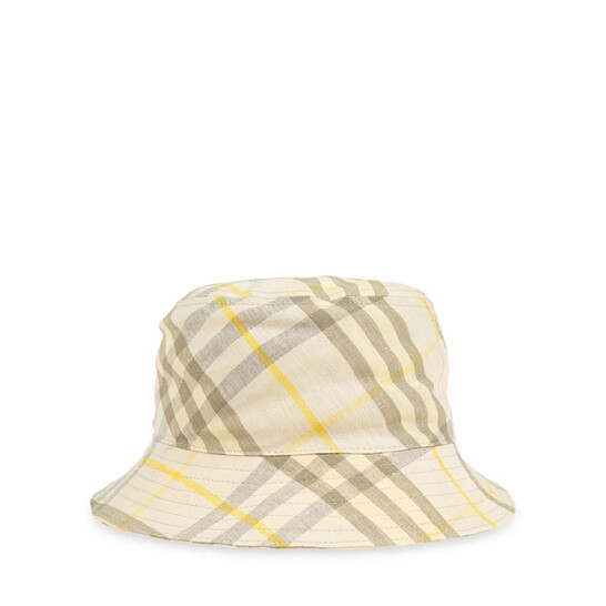 burberry pattern bucket hat
