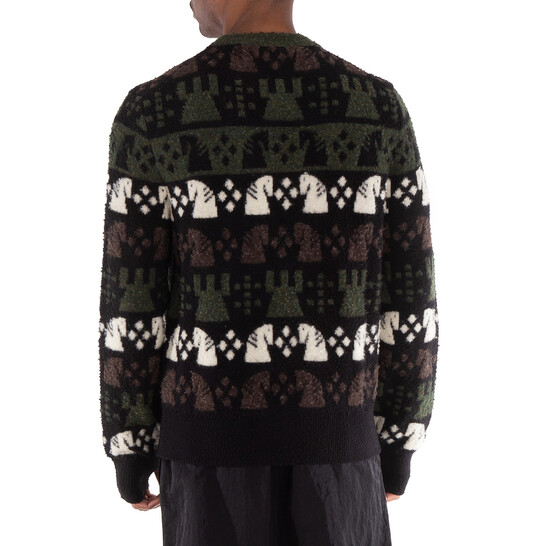 Burberry Chess Wool-Blend Jumper, Size X-Small 8076893 - Clothing ...