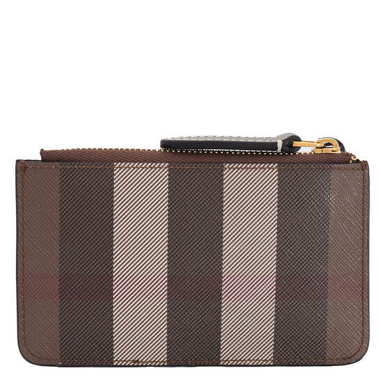 Burberry Dark Birch Brown Kelbrook Zip Coin Purse 8062693 5045700497595 ...