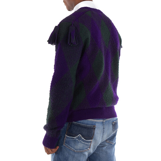 diamond pattern jumper