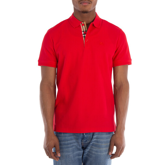 Burberry Eddie Cotton Pique Polo Shirt, Size Medium 8067588 - Clothing ...