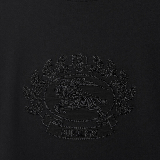 Burberry EKD Cotton T-shirt, Size Small 8095104 - Clothing - Jomashop