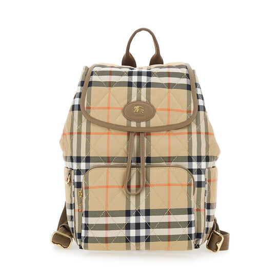 Burberry Embroidered Canvas Backpack 8115396_B9368 5045760414044 ...