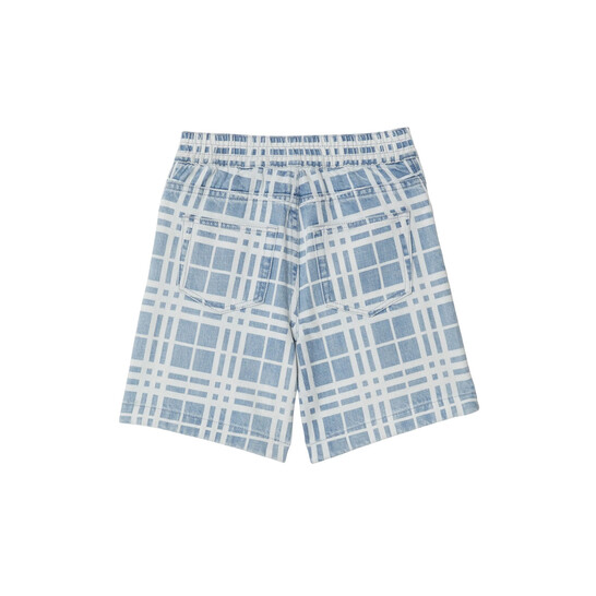 Burberry Kids Castiel Plaid Denim Shorts, Size 6Y 8073012 - Clothing ...