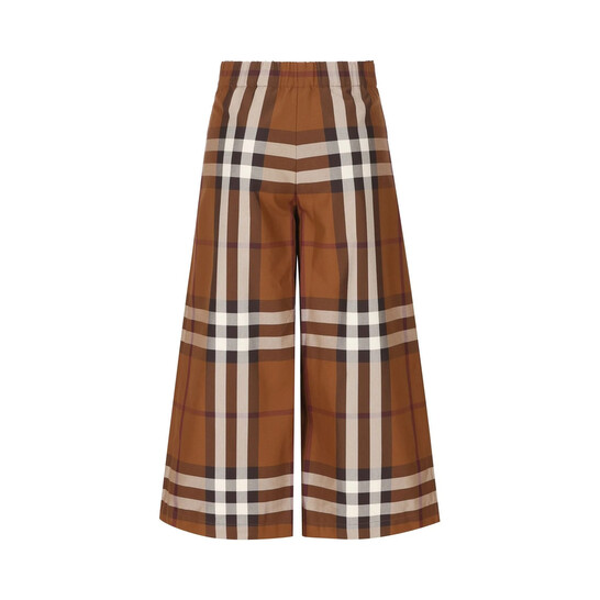 Burberry Kids Vintage Check-Pattern Cotton Trousers, Size 4Y 8069067 - Clothing - Jomashop