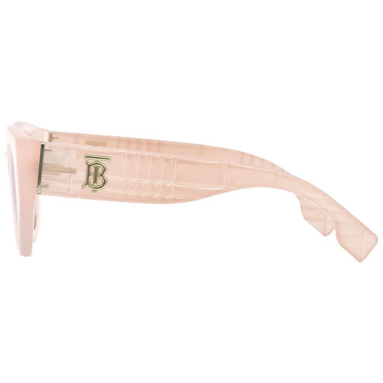 Burberry Meadow Pink Cat Eye Ladies Sunglasses BE4390 4060/5 47 ...