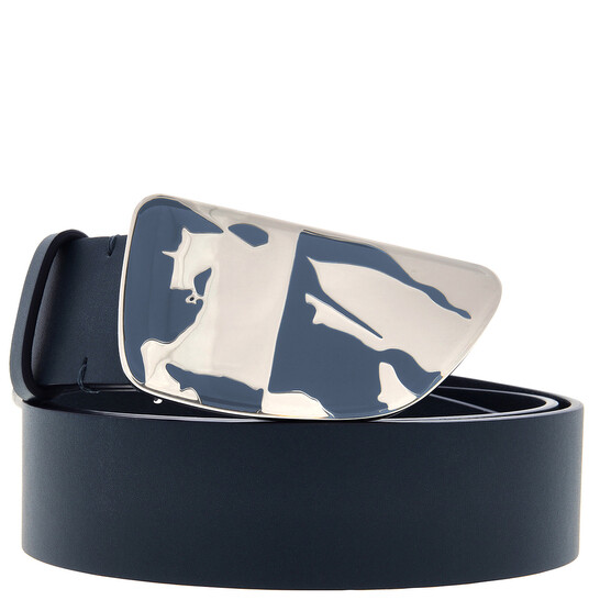 Burberry Shield Buckle Leather Belt, Size 90 8085124 - Jomashop