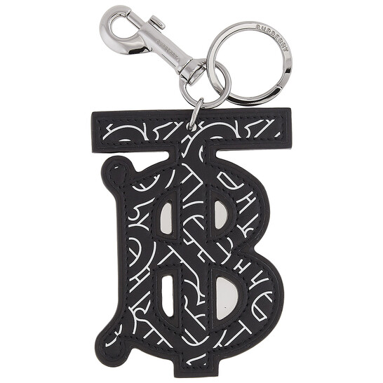 Burberry TB Monogram Motif Leather Key Ring 8049490 5045627446218 ...