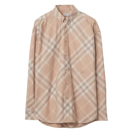 Burberry Vintage Check Pattern Cotton Shirt, Size X-Large 8082194 ...