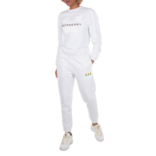 Burberry x Minecraft Adley Logo Print Sweatshirt, Size Large 8064415 ...