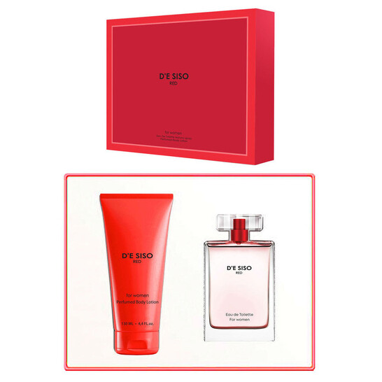 C Classic Ladies D'e Siso Red Gift Set Fragrances 7290115042832 ...