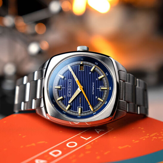 Cadola Buxton Automatic Blue Dial Men's Watch CD-1057-44 194595071283 ...
