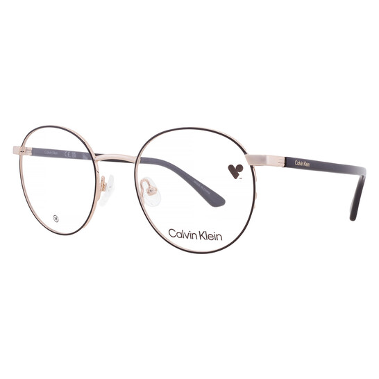 Calvin Klein Demo Round Unisex Eyeglasses CK23106 001 49 883901151978 ...