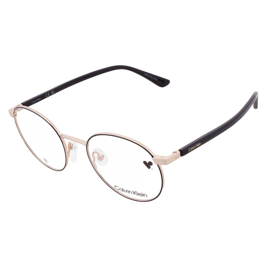 Calvin Klein Demo Round Unisex Eyeglasses CK23106 001 49 883901151978 ...