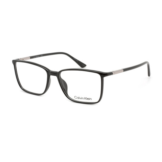 Calvin Klein Men's Black Rectangular Eyeglass Frames CK2250800155 ...