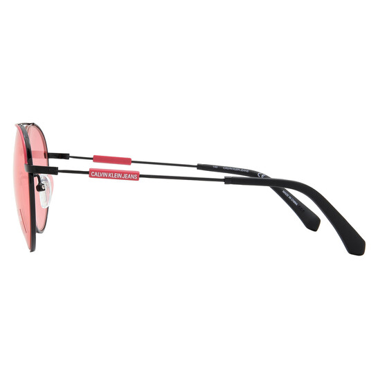 Calvin Klein Pink Round Unisex Sunglasses CKJ18106SA 002 56 ...
