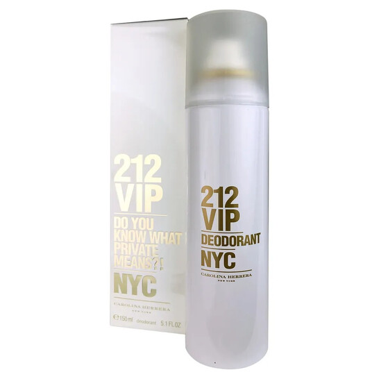 Carolina Herrera Ladies 212 Vip Deodorant Spray 5.1 oz Fragrances ...