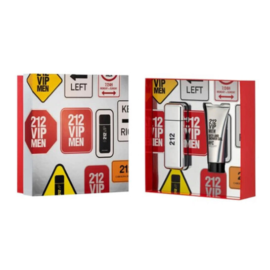 Carolina Herrera Men's 212 Vip Gift Set Fragrances 8411061978832 ...