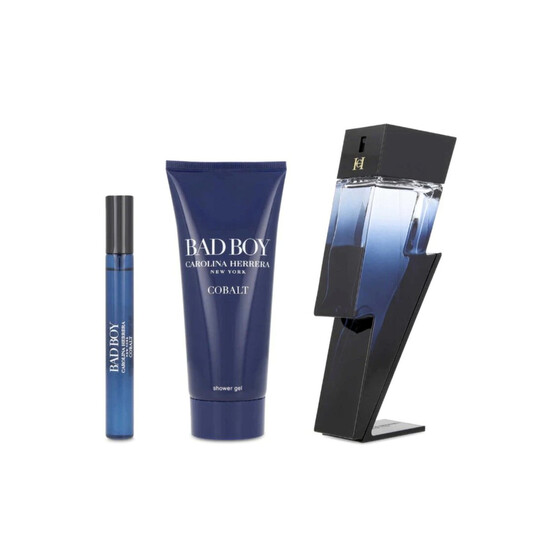 Carolina Herrera Men's Bad Boy Cobalt Gift Set Fragrances 8411061102008 ...